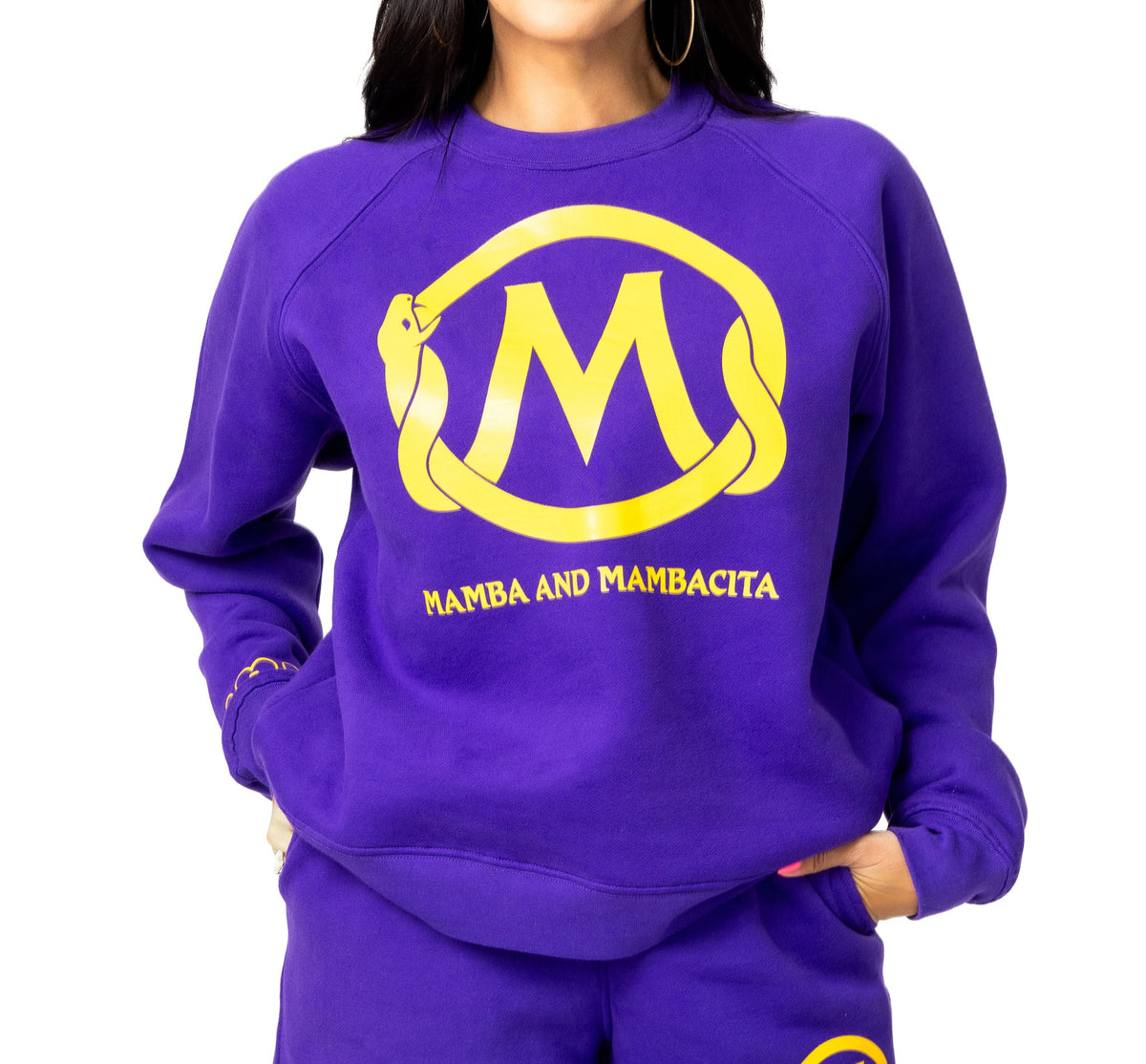 L.A. Royal Sweatshirt/Shorts SET (Adult) | Mamba & Mambacita Sports ...
